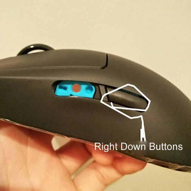 MOUSE SIDE BUTTON Left Right UP Down Key for Logitech G Pro Wireless ...