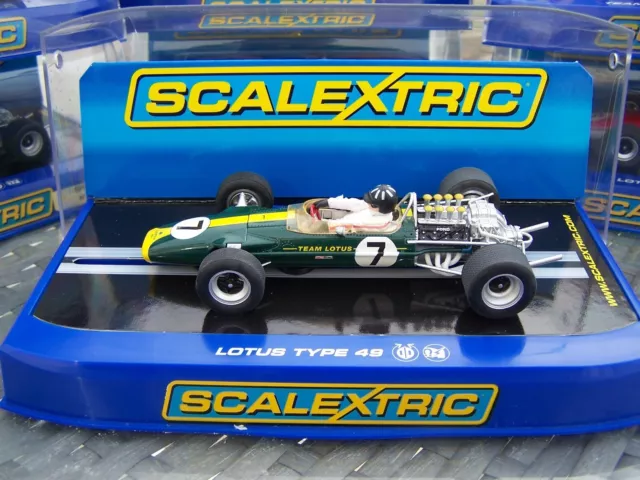 SCALEXTRIC RARE C3031 Lotus 49 Graham Hill #7 NMIB £55.00 - PicClick UK