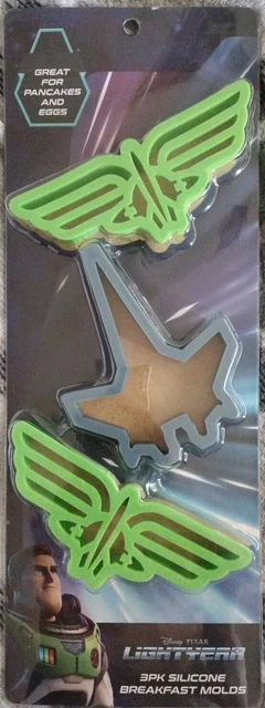 DISNEY BUZZ LIGHTYEAR Toy Story Shapes Great Cookie Cutters , Pancakes ...