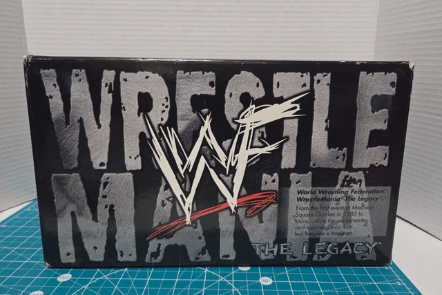 VINTAGE WWF WRESTLEMANIA - The Legacy VHS Box Set Volumes 1-14 Complete ...
