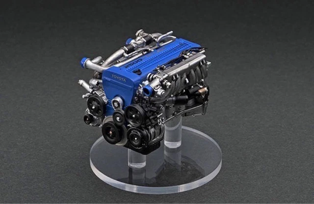 MAQUETTE ALLUMAGE ÉCHELLE 1/18 1JZ JZX100 6-Cyl 2500cc Twin Turbo ...
