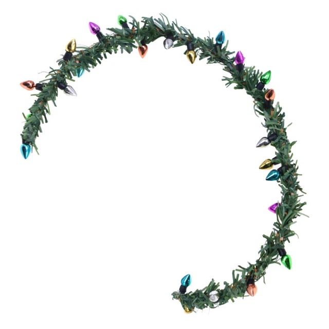 FAKE LIGHT STRING Crafts Furniture Accessories Dollhouse Miniature $17. ...