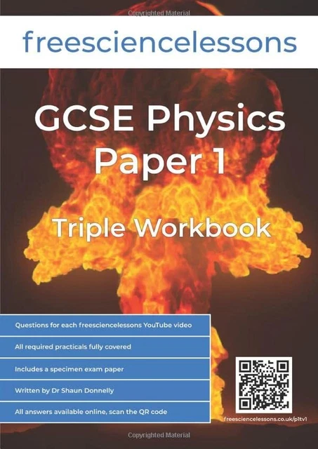 FREESCIENCELESSONS GCSE PHYSICS Paper 1: Triple Workboo... by Donnelly ...