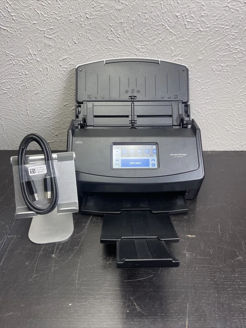 FUJITSU SCANSNAP IX1500 Black Desktop Duplex Document Scanner W USB 3.0 ...