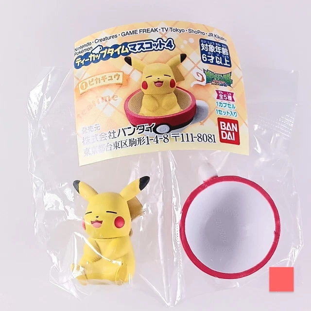 Pikachu Pokemon Gacha Mini Figure Teacup Time Japonais Nintendo Japon F