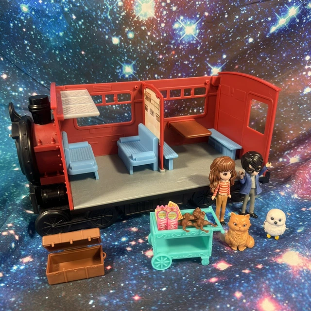 WIZARDING WORLD HARRY Potter, Magical Minis Hogwarts Express Train Toy ...