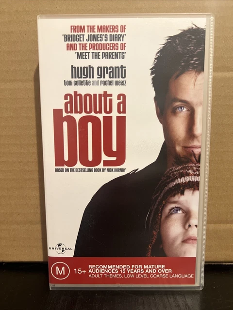 ABOUT A BOY Movie VHS Video PAL Hugh Grant Toni Collette 2002 Comedy ...