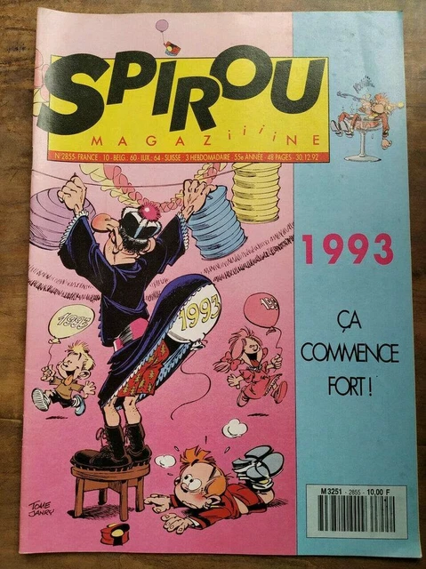 MAGAZINE SPIROU N°2855/ Décembre 1992 EUR 2,50 - PicClick FR