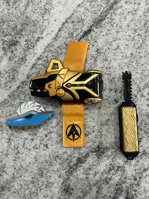 POWER RANGERS DINO Thunder Brachio Morpher + Gold Key, 2 Face Plates ...