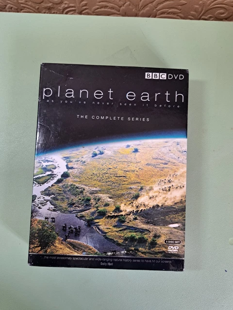 BBC DVD PLANET Earth as you've never seen it before The complete series ...
