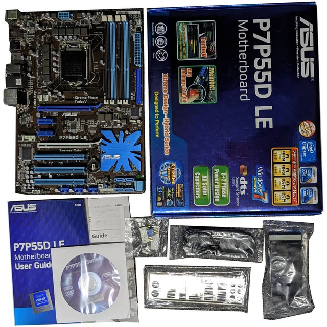 ASUS P7P55D LE Lga1156 For Intel 1St Generation £547.06 - PicClick UK