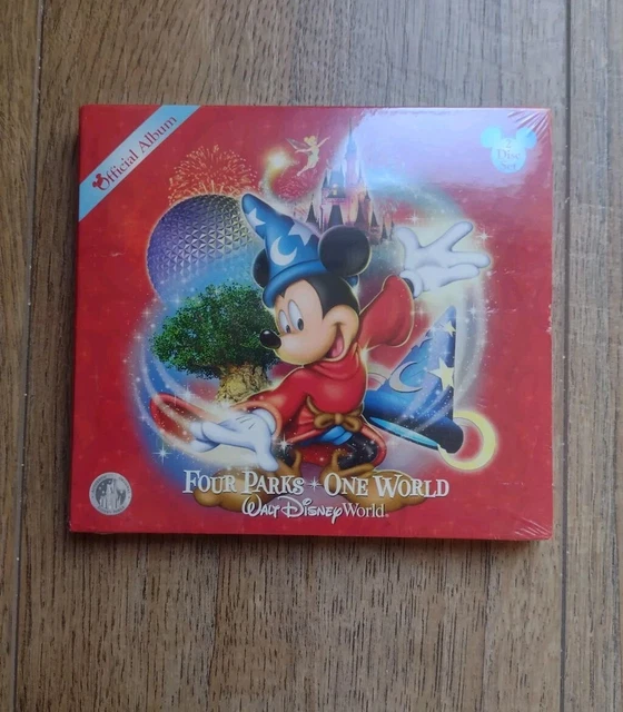 WALT DISNEY WORLD Four Parks One World Official Album 2 CD Special Set ...