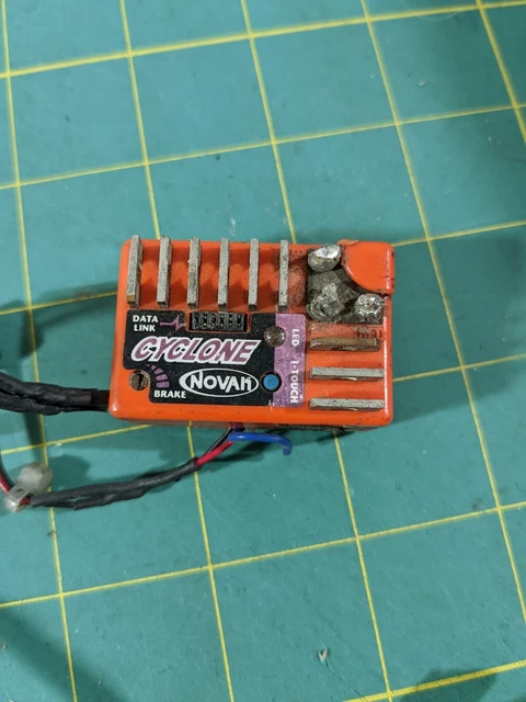 RARE VINTAGE NOVAK Cyclone Brushed RC Car ESC OZRC JC £131.26 - PicClick UK