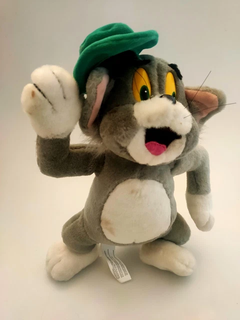 VINTAGE TOM FROM Tom And Jerry Cartoon, Cat, Soft Toy Plush Toy £7.00 ...