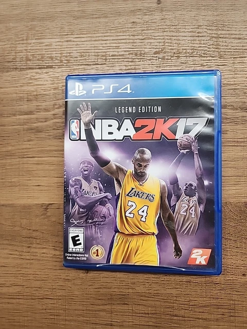 JEU PS4 NBA 2K17: Legend Edition avec Kobe Bryant en couverture EUR 10,18 - PicClick FR