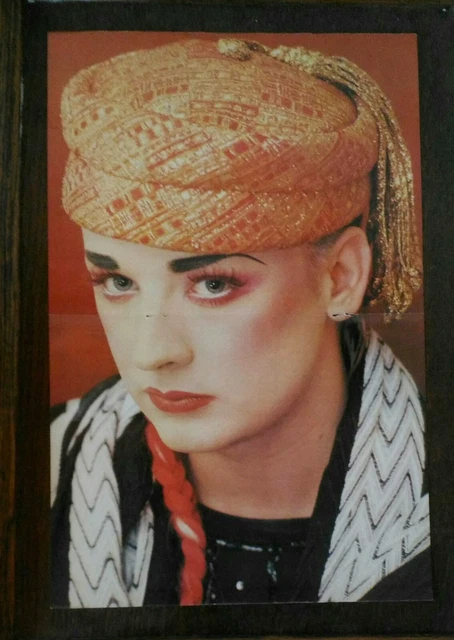 MINI POSTER AFFICHE revue magazine BOY GEORGE 42x27cm EUR 5,50 ...