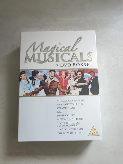 NEW MAGICAL MUSICALS 9 DVD box set an American in Paris Annie calamity Jane PG EUR 35,33 ...
