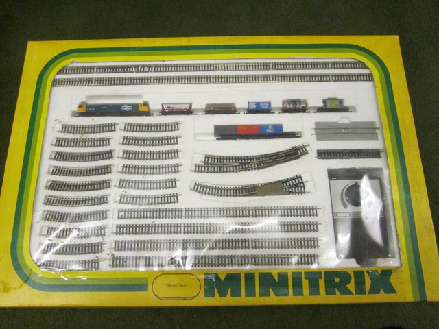 MINITRIX 11092 CLASS 47 Freight Set Boxed N Gauge £99.99 - PicClick UK