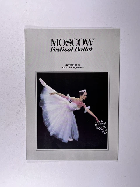 MOSCOW FESTIVAL BALLET Programme Original GB Tour Souvenir Revue 1990 ...