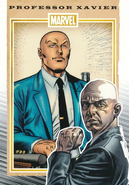 #62 PROFESSEUR XAVIER 2014 Rittenhouse Marvel 75th Anniversary X-MEN ...