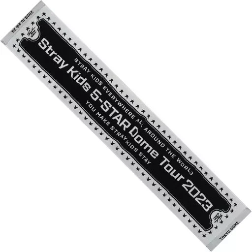 TOWELTENUGUI STRAY KIDS Muffler Towel Tokyo "Stray Kids 5-STAR Dome ...