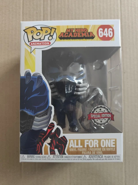 FIGURINE FUNKO POP anime my hero Academia 646 all for one exclusif neuf ...