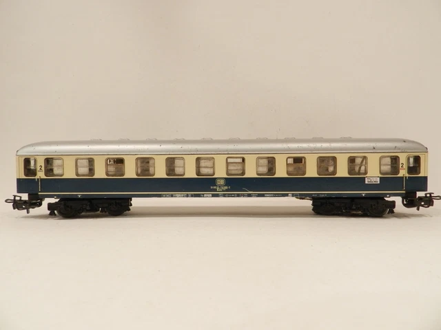 MÄRKLIN/PRIMEX H0 4198 D-Zug-Wagen der DB 2. Klasse Licht, Bj.: 1980-1992 Blech EUR 7,90 ...