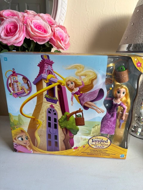 DISNEY PRINCESS RAPUNZEL Doll & Tower Playset & Accessories New Tangled ...