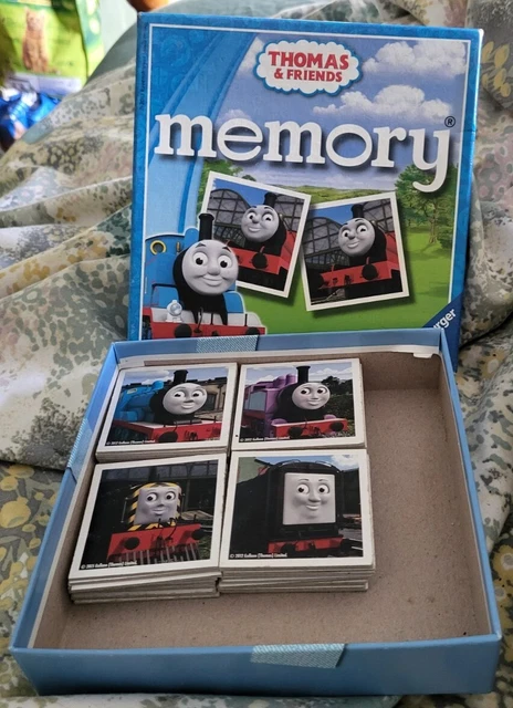 THOMAS THE TANK Engine Pairs Memory Game By Ravensburger Mini Size New ...