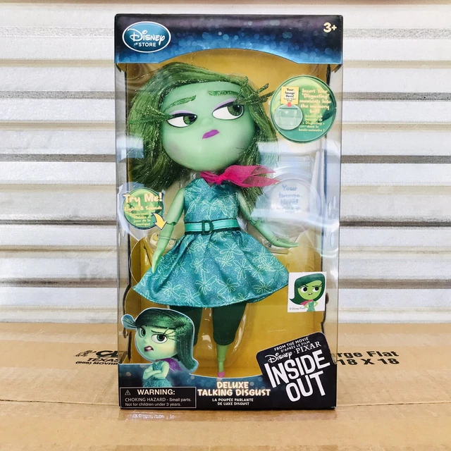 DISNEY PIXAR INSIDE Out Movie Deluxe Talking DISGUST 9” Doll Disney ... DISNEY PIXAR INSIDE Out Movie Deluxe Talking DISGUST 9” Doll Disney ...