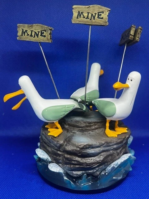 DISNEY PIXAR FINDING Nemo Seagull MINE Figurine Note Or Picture Holder ...