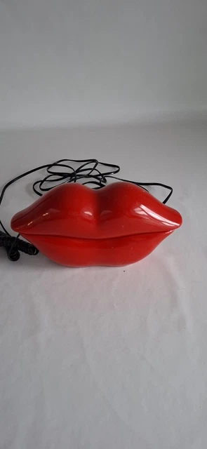 RED HOT LIPS Landline Telephone from 1980s £21.99 - PicClick UK