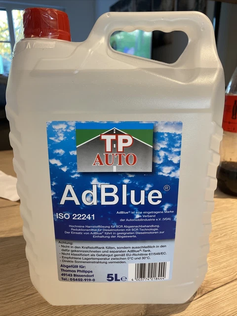 ADBLUE UREA SOLUTION 5 Liter ISO 22241 for Diesel Engines £25.67 ...