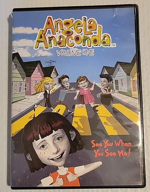 ANGELA ANACONDA VOLUME One - See You When You See Me! (DVD, 2001) RARE ...
