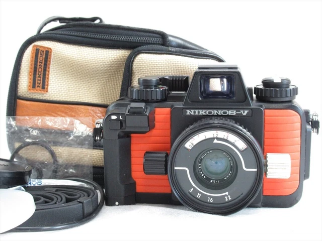 [MENTHE AVEC ÉTUI] Appareil photo sous-marin Nikon Nikonos V Objectif 35 mm... EUR 444,71 ...