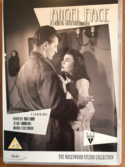 ANGEL FACE [DVD]ROBERT Mitchum Jean Simmons 1952.RARE!*FREE POSTAGE * £ ...