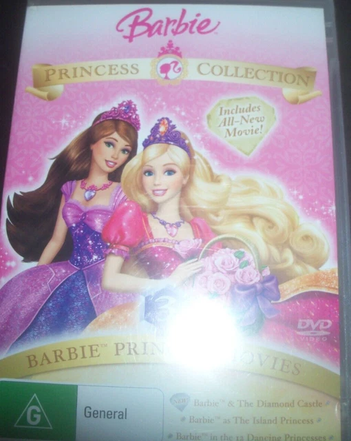 BARBIE PRINCESS COLLECTION - 3 Movie Collection (Australia Region 4 ...