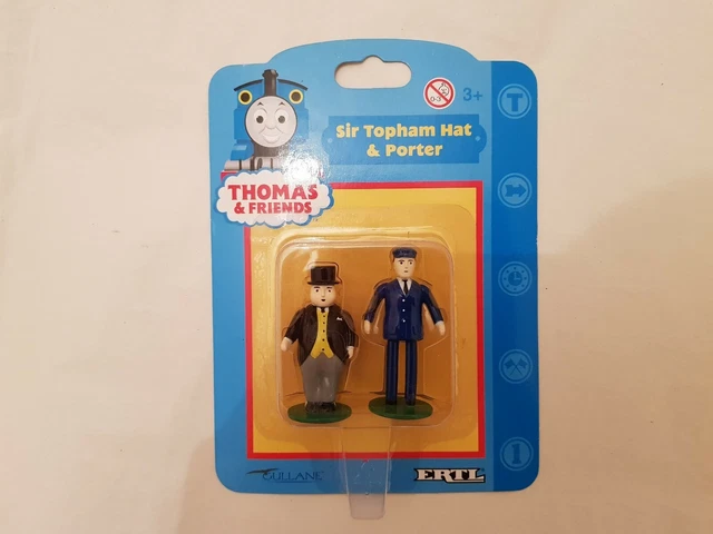 THOMAS TANK & Friends ERTL SIR TOPHAM HATT & PORTER FIGURES DIECAST NEW ...