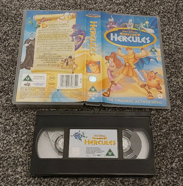 WALT DISNEY - Hercules - VHS Video PAL EUR 5,59 - PicClick IT