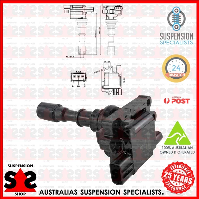 IGNITION COIL SUIT MITSUBISHI Lancer EVO IX (CT9A) LANCER VII (CS_A, CT_A) EUR 59,88 - PicClick FR