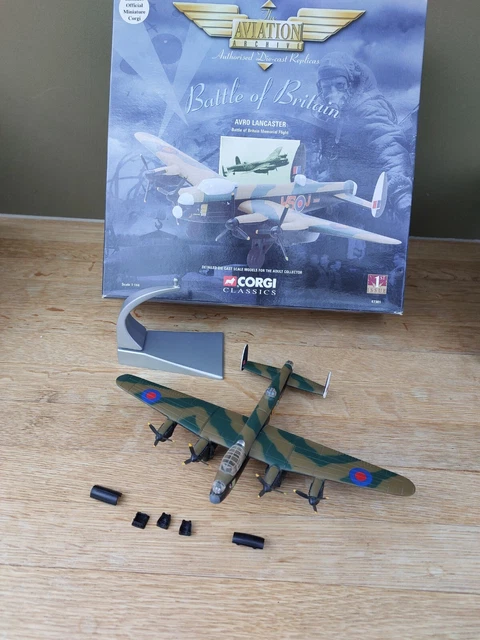 CORGI AVIATION 47301 Avro Lancaster Battle Of Britain Diecast -1:1444 ...