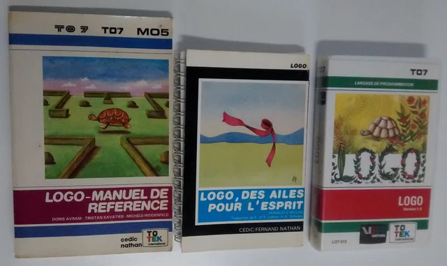 PACK TO7 - TO7-70 - Cartouche programme LOGO + Memento + Manuel + Livre ...