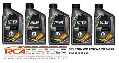5 LITRES ENGINE oil selenia WR Foward SAE 0w-20 Mopar-Selenia fiat ...