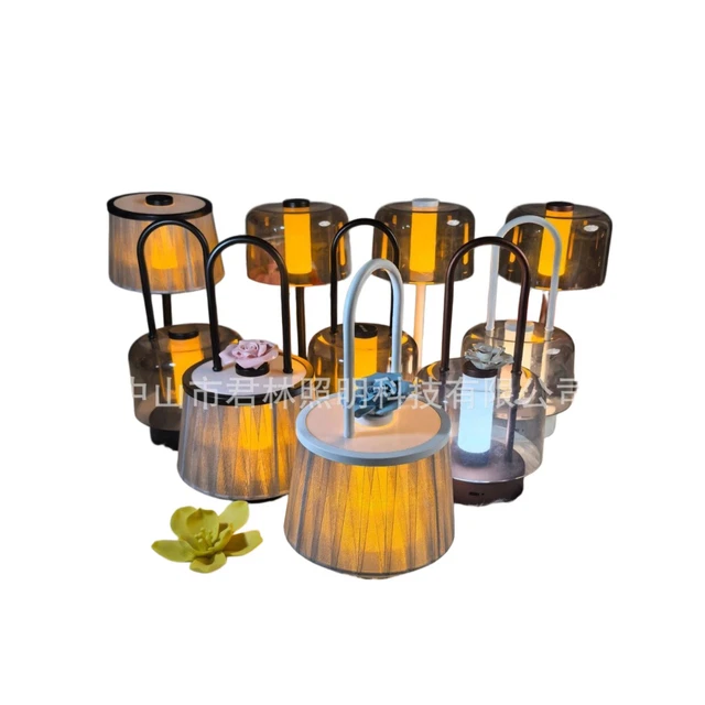 MODERN TOUCH LED Table Lamp Rechargeable Metal Night Light £24.58 ...