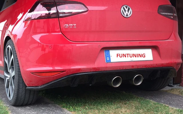GOLF 7 GTD Sport Exhaust R32 R400 Exhaust VW Muffler VII Tail Pipes Gti ...