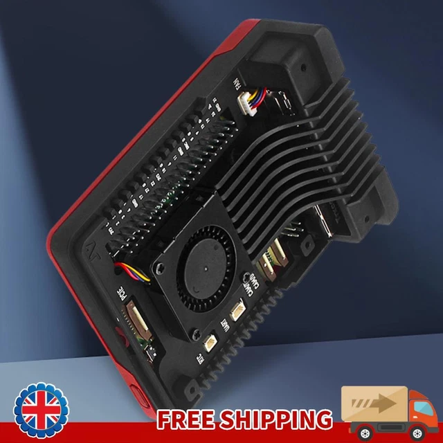 ARGON NEO 5 Case Armor Case with PWM Cooling Fan Metal Case for Raspberry Pi 5 £21.35 - PicClick UK