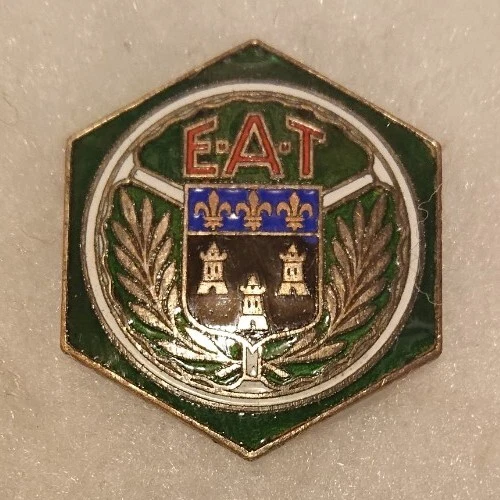 INSIGNE ÉCOLE APPLICATION train, EAT, Tours, Drago Paris, G 972 EUR 3 ...