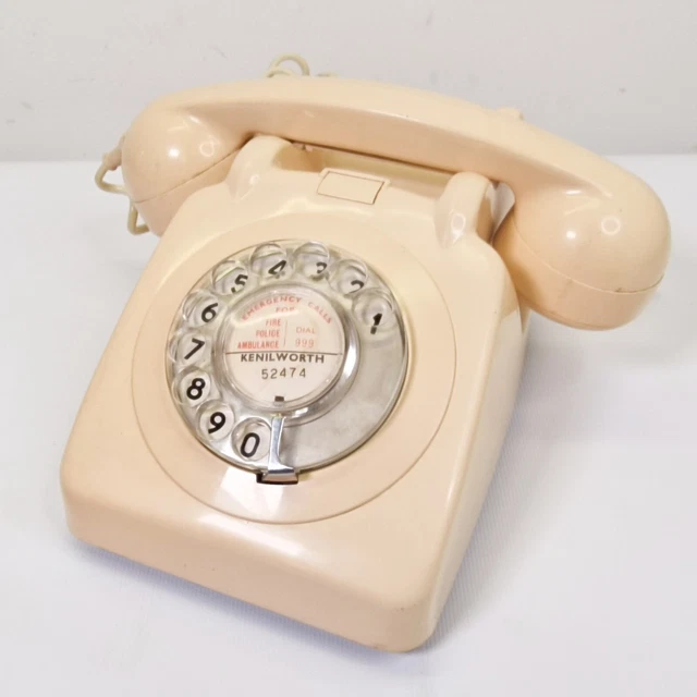 BRITISH TELECOM 706L Vintage Telephone 1980 Collectable £45.00 ...