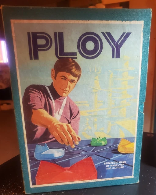 PLOY: A STRATEGIC Game Of Maneuver And Capture 3M Bookshelf Game 1970 ...