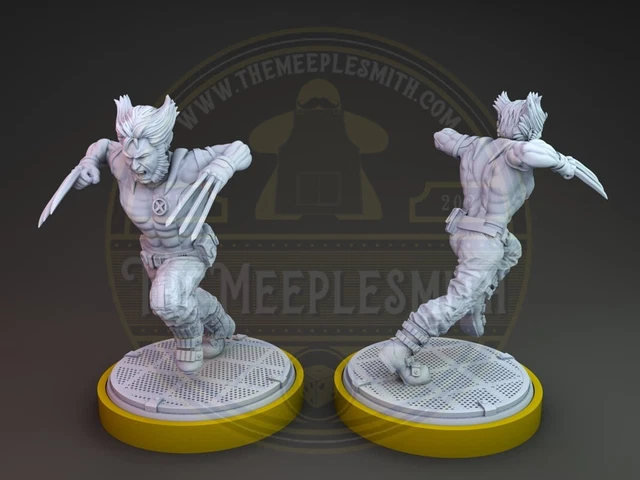 WOLVERINE LOGAN MINIATURE for tabletop, board games, dioramas... EUR 5 ...